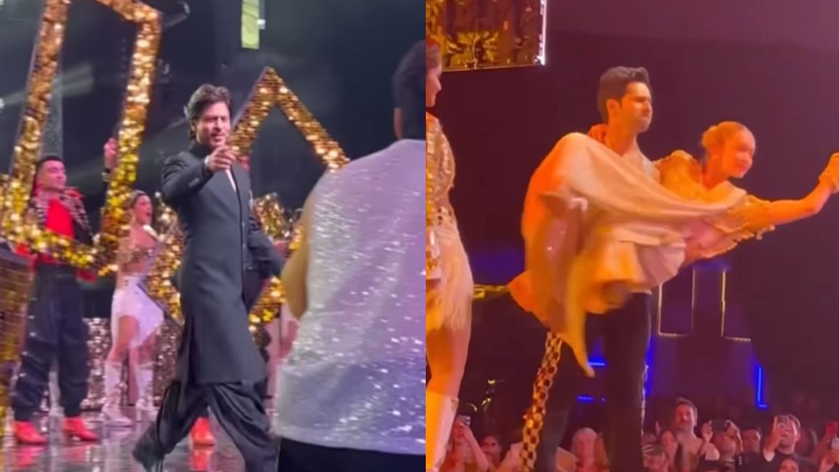 Bollywood News: SRK, Ranveer Singh Groove To 'Jhoome Jo Pathaan' At NMACC; Varun Dhawan Lifts ...